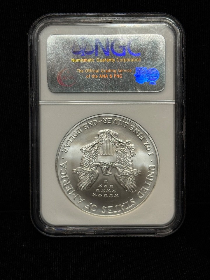 NGC MS 69 - 2004 American Eagle Silver 999 Fine S$1 Dollar Coin-143 | eBay