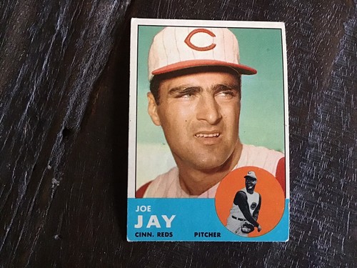 1963 Topps #225 Joe Jay Baseball Cincinnati Reds | eBay