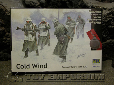 Master Box Models 1:35 Scale Deluxe WWII "German - Cold Wind" Model Kit ...