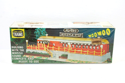 Life-Like Trains Myrtle's Whistle Stop Train Building HO Scale ...