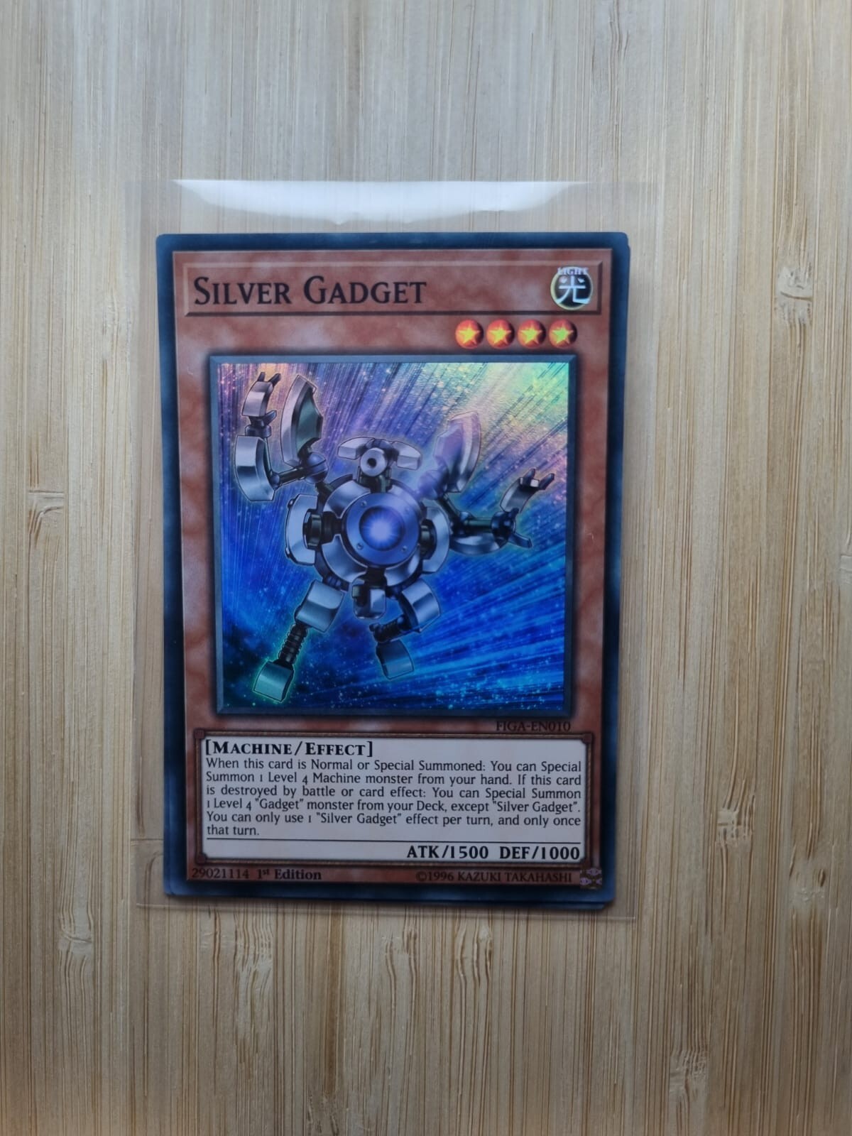 Silver Gadget | FIGA-EN010 | Super Rare | 1st Edition | YuGiOh TCG | eBay