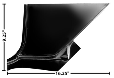 1967~1972 Chevy Pickup Truck Foot Well Kick Panel Left Side EDP Steel ...