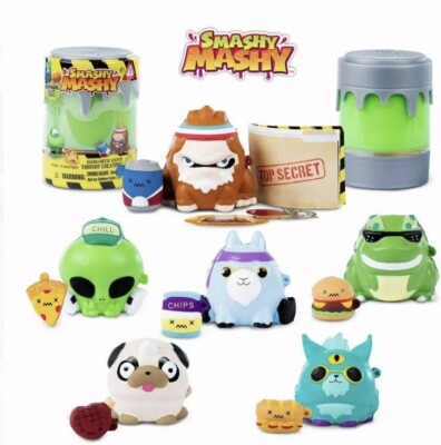 SMASHY MASHY Squishy Buddy Foam Character Assorted Pack NEW Collectable ...