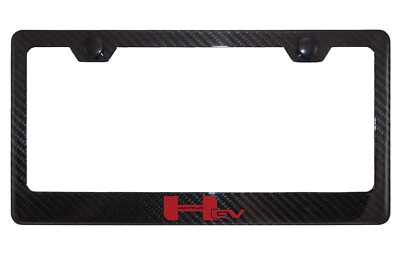 Carbon Fiber License Plate Frame for Hummer EV | eBay