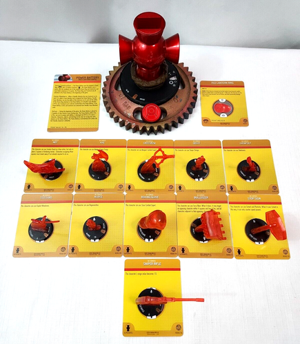 Heroclix War of Light Red Lantern Power Battery w/11 Constructs, Ring ...