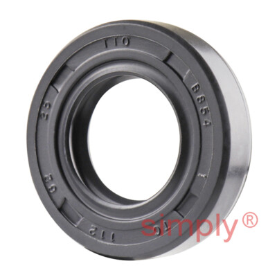 0.62x1.12x0.25 Inch Nitrile Rubber Rotary Shaft Oil Seal with Spring ...