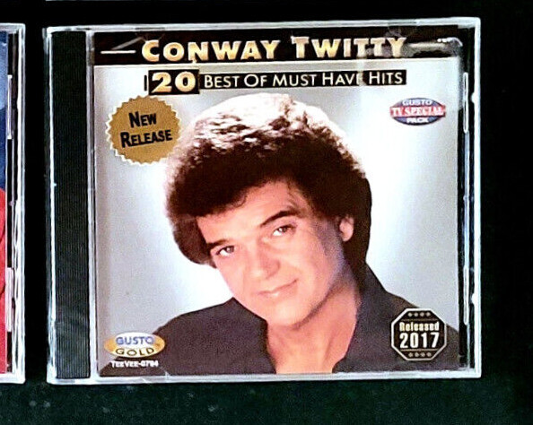 Choice of MORE THAN SHOWN: George Jones, Pitney, Conway Twitty Cds! NEW ...
