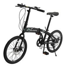 Yuechi 20in 7 Speed city Folding Mini Compact Bike Bicycle Urban ...