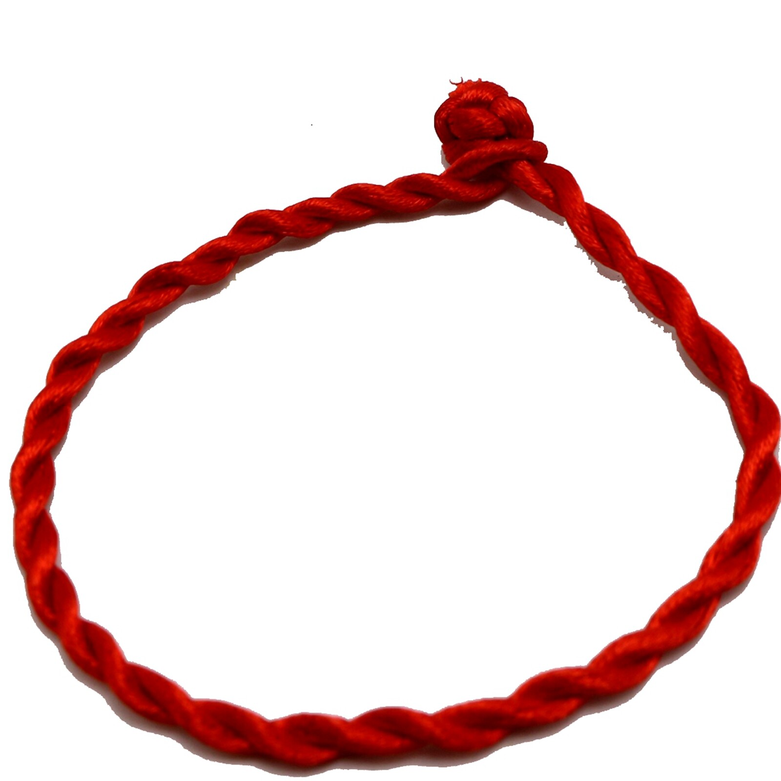 250 Braided Lucky Red String Twisted Rope Cord Bracelet 3mm Thick for ...