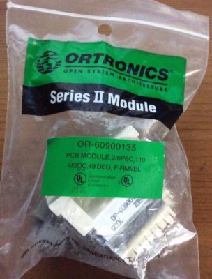 Ortronics Series II OR-60900135 PCB Module 2/6P6C 110 USOC, 49 DEG, F ...