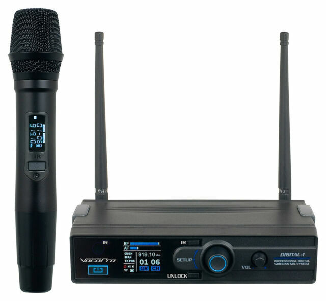 VocoPro Digital-1 Wireless Handheld Microphone System for sale online ...