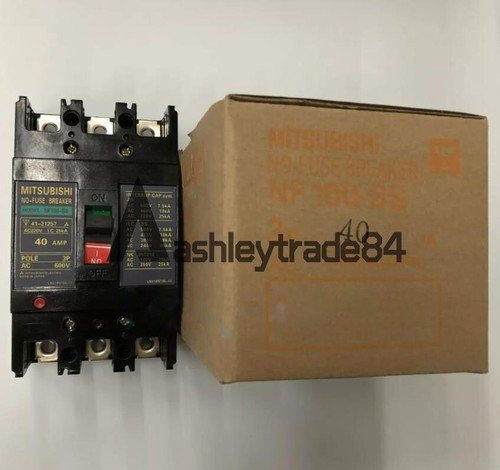 1PC New Mitsubishi NF100-SS 3P 40A Molded Case Circuit Breaker | eBay
