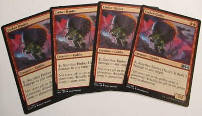 MTG Ember Haul M20 2020 Core Set Magic The Gathering x4 LP | eBay