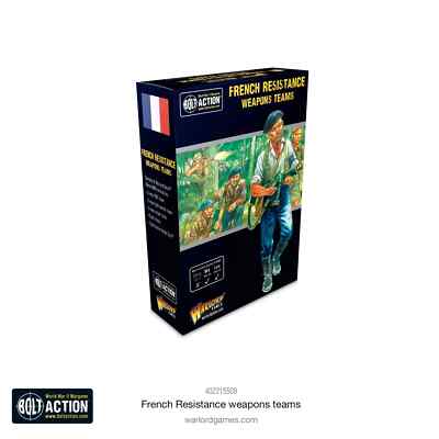 French Resistance weapons teams - Bolt Action WWII Warlord Games New ...