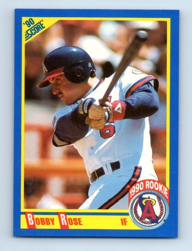 1990 Score Bobby Rose California Angels #604 | eBay