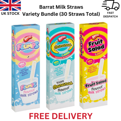 Milk Straws QUICK MILK Magic Sipper Milkshake Straws | Flavoured Milk
