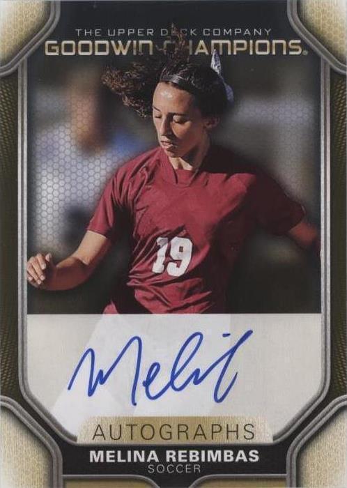 2024 Upper Deck Goodwin Champions - Autographs Melina Rebimbas #A-MR ...