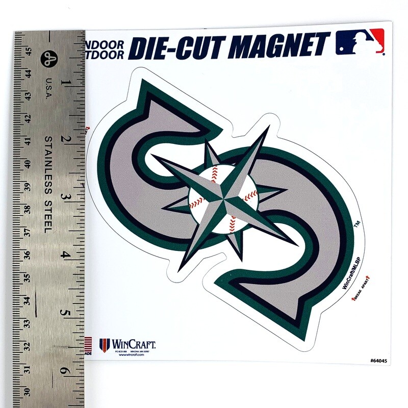 Seattle Mariners Magnet 3x5 Outdoor Rated Vinyl Auto Fridge MLB ...