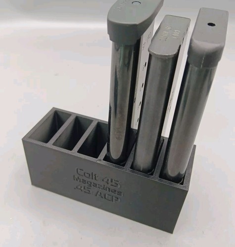 6 Mag Storage Rack For Colt 1911 .45 ACP Kimber magazine Holder Range ...