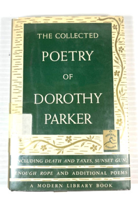 The Collected Poetry of Dorothy Parker 1959 Modern Library | eBay