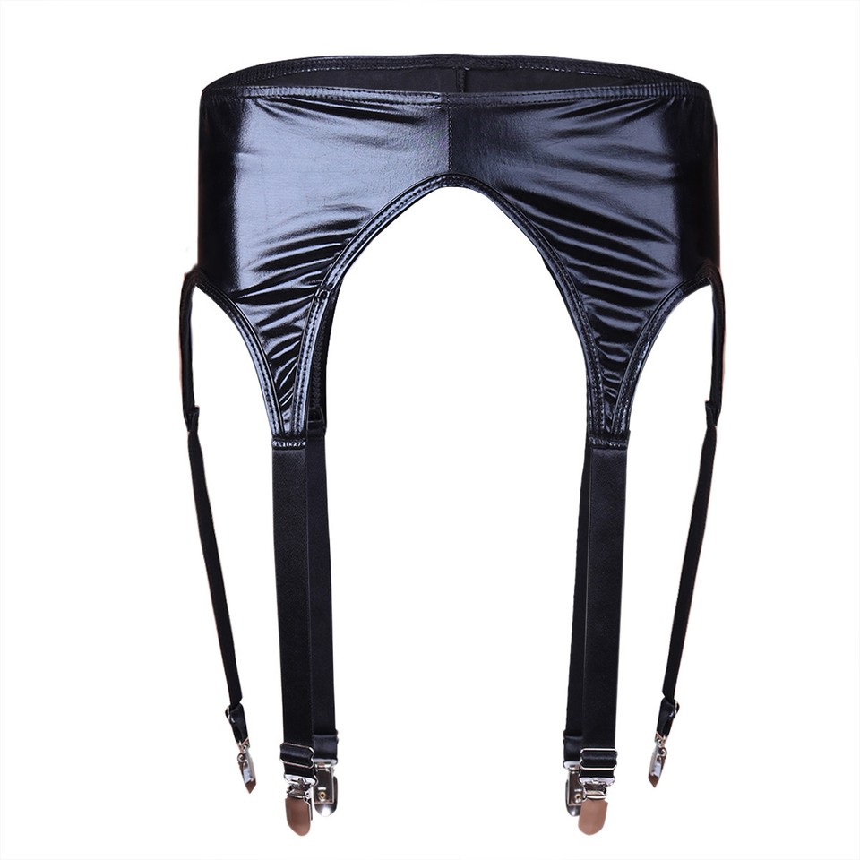 Sexy Women Lace Garter Belt Lingerie Thigh-High G-String Stocking ...