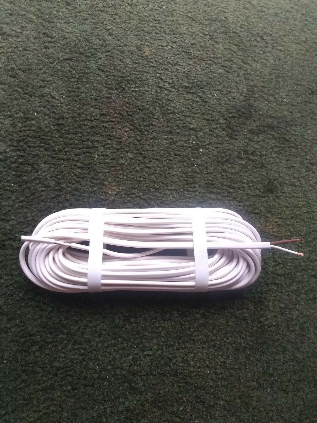 18 gauge two strand copper Insulated wire 50' Foot Bundles Brand New ...