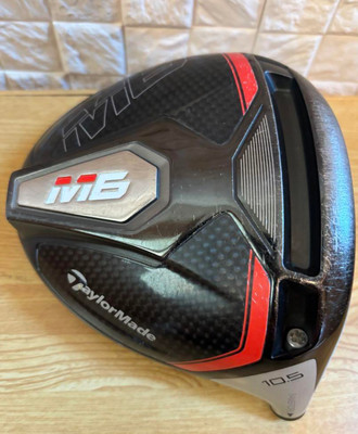 TaylorMade M6 10.5° Driver Head Only Right-Handed Golf Club Replacement ...