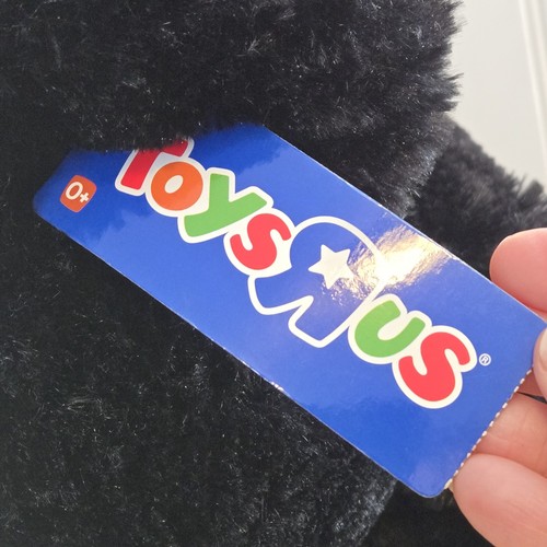 2010 Toys R Us Black Brown Teddy Bear Large Plush Stuffed Animal 22 ...
