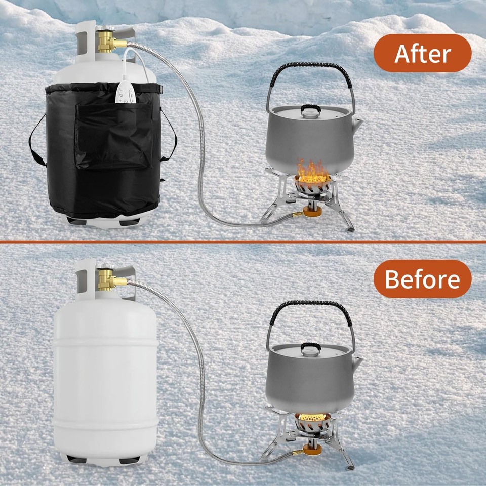 Propane Tank Heater Blanket,Gas LP Cylinder Tank Heater with ...