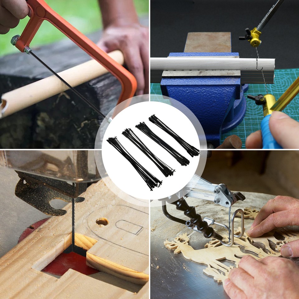 48pcs Scroll Saw Blade Set 5 Inch Pin End Scroll Saw Blades SK5 Carbon Steel┗≖ | eBay