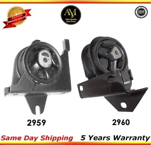 Engine Mount For 1996-2000 Dodge Grand Caravan 3.3 2960 2959 M829 Set 2 ...