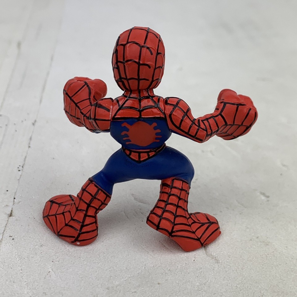 Marvel Super Hero Squad Amazing Spider-Man Comic Figure Grip Left Hand ...