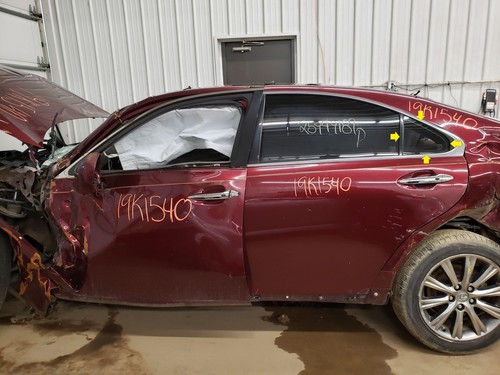 07-12 LEXUS ES350 DRIVER LEFT REAR SIDE DOOR AFTERMARKET TINT VENT ...