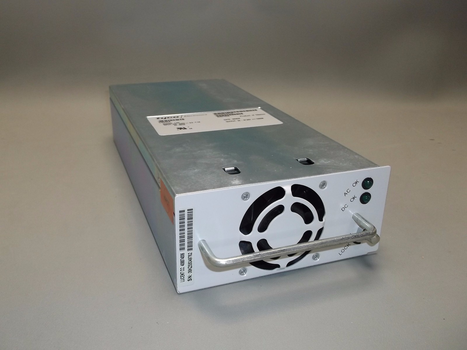TYCO GE LUCENT CS950A RECTIFIER 24V POWER UNIT 408874006 30 DAY ...