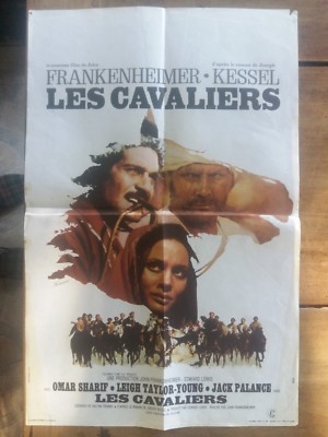 Affiche Les Cavaliers Omar Sharif Leigh Taylor-Young Jack Palance ...