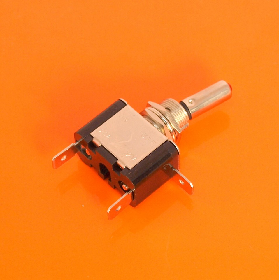 12V Illuminated LED ON-OFF SPST 2 Position Toggle Switch Rally Boat Car ...
