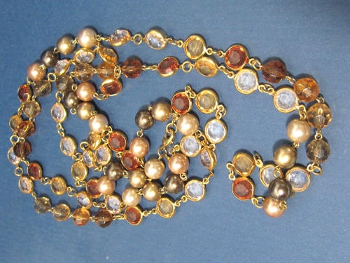 VINTAGE PREMIER DESIGNS SINGLE STRAND NECKLACE 60" | eBay