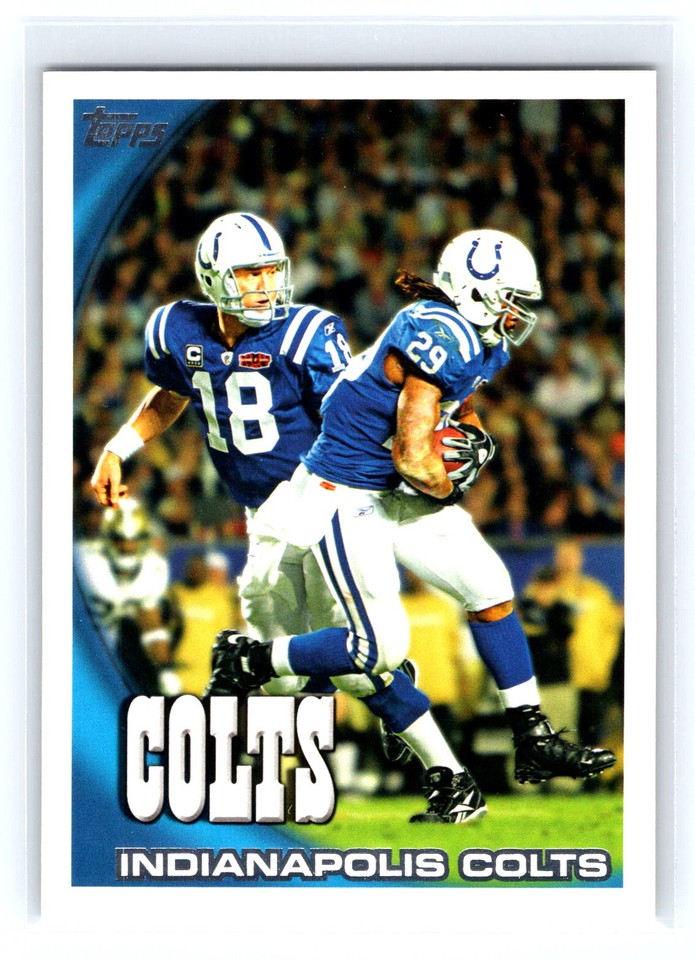 2010 Topps #79 Indianapolis Colts Manning Indianapolis Colts | eBay