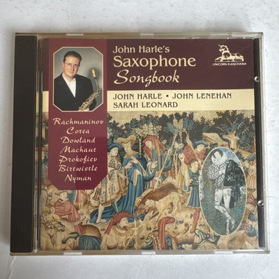 John Harle's Saxophone Songbook (CD, Aug-1995, Unicorn-Kanchana) Pre ...