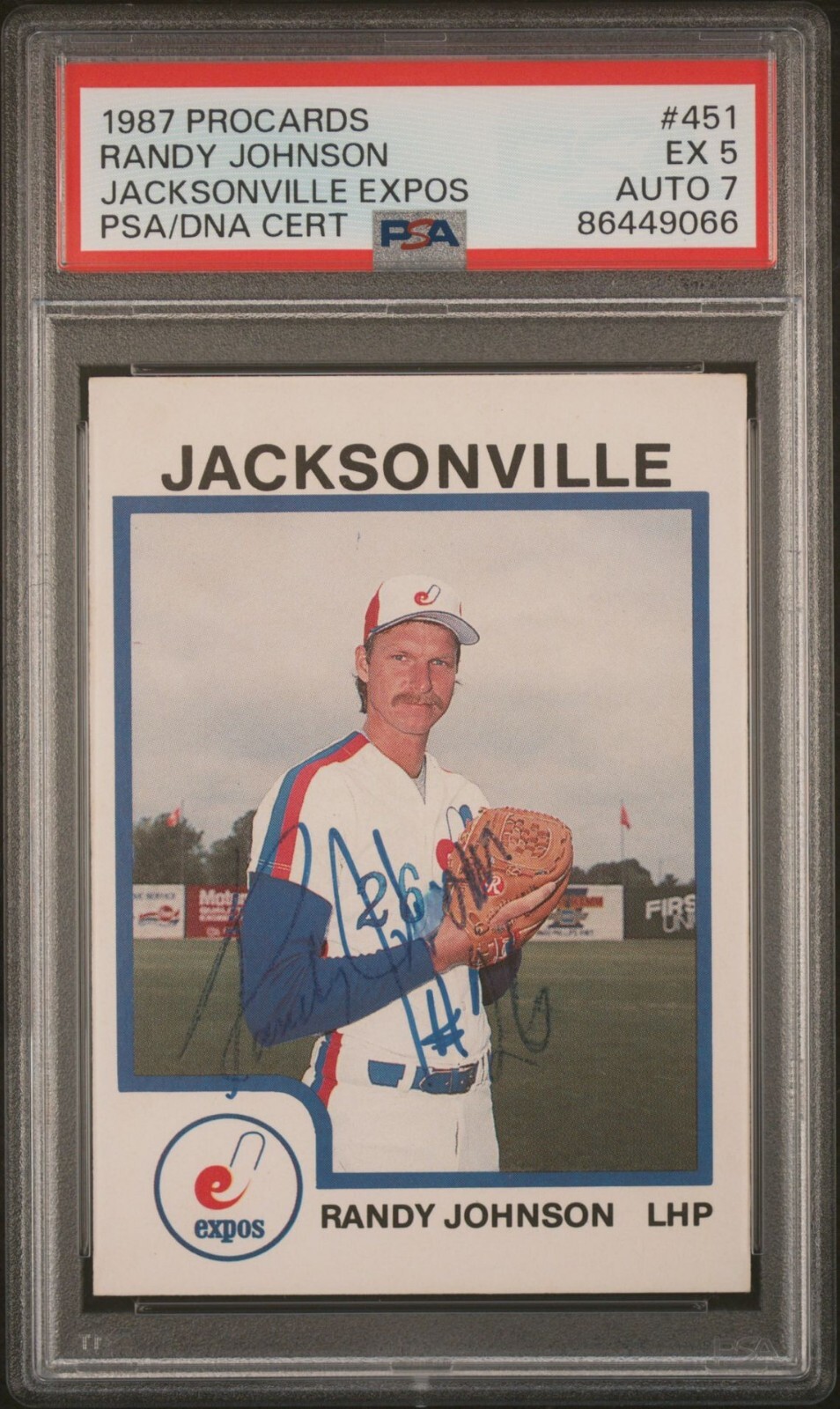 Randy Johnson Autographed Memorabilia | Signed Photo, Jersey ...