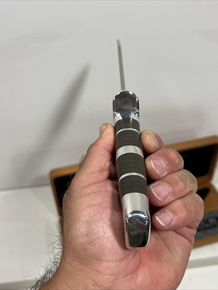 Buck Custom Knife 901LE Ribbon Cutting Scimitar Signed Blade Limited ...