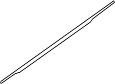 5757A292 Mitsubishi Moulding, rr door window belt line, rh 5757A292 ...