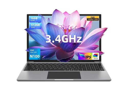 Jumper EZbook S5 Max 16" WUXGA J4105 1.5GHz Intel UHD Graphics 4GB RAM ...