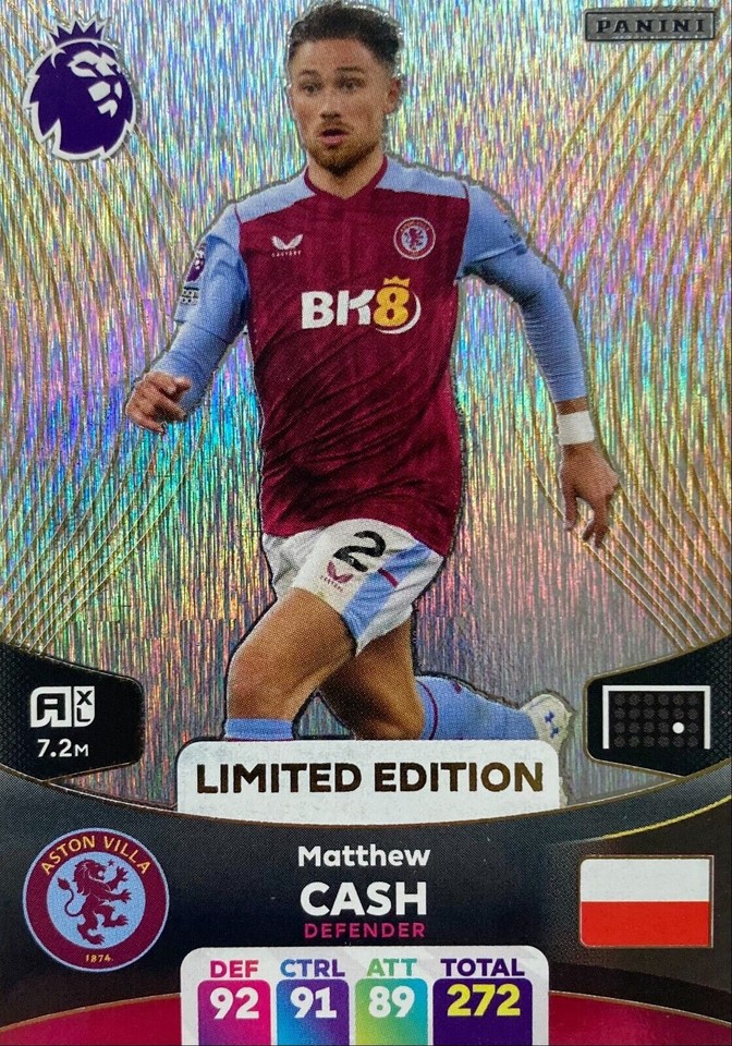 Panini Premier League Adrenalyn 2024 23 24 Limited Legend Golden Baller ...