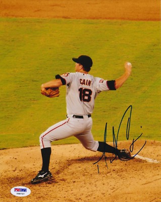 San Francisco Giants Matt Cain WS Autographed Signed Auto 8x10 Photo ...