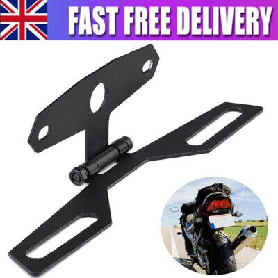Universal Motorbike Motorcycle License Number Plate Holder Tail Tidy ...
