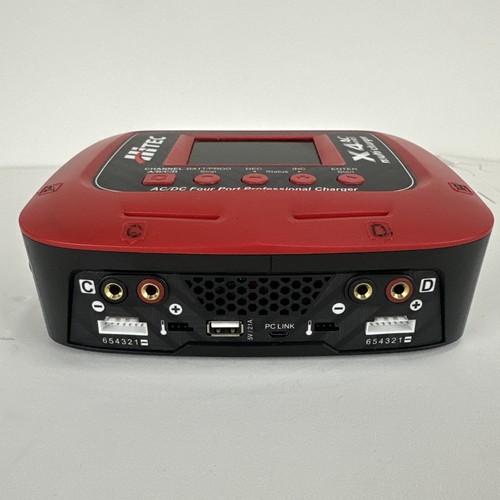 Hitec X4 AC Pro AC/DC Four Port Multi-Charger NiMH NiCd LiPo LiFe Lilon ...