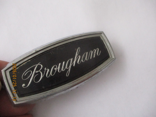 USED 1970S FORD BROUGHAM ROOF PANEL EMBLEM | eBay