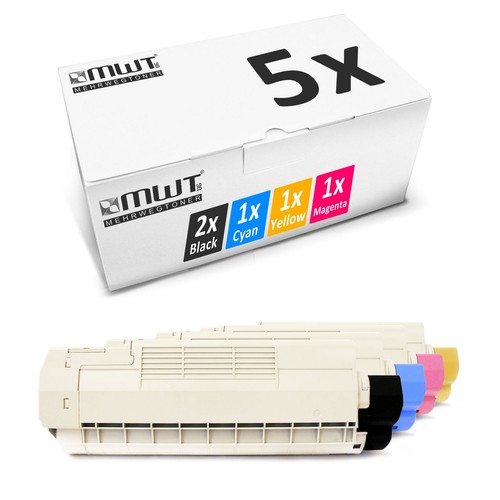 5X MWT Cartridge For OKI MC-560-Plus C-5950-DTN C-5950-N C-5850-DN MC-560-DN | eBay