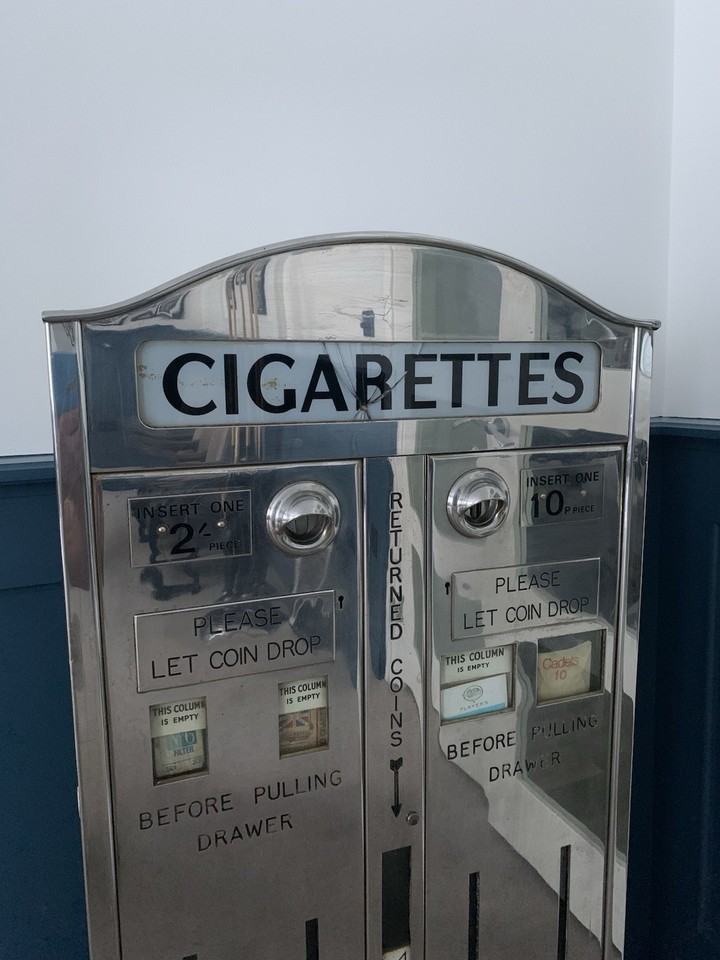 Cigarette Vending Machine Vintage | eBay UK